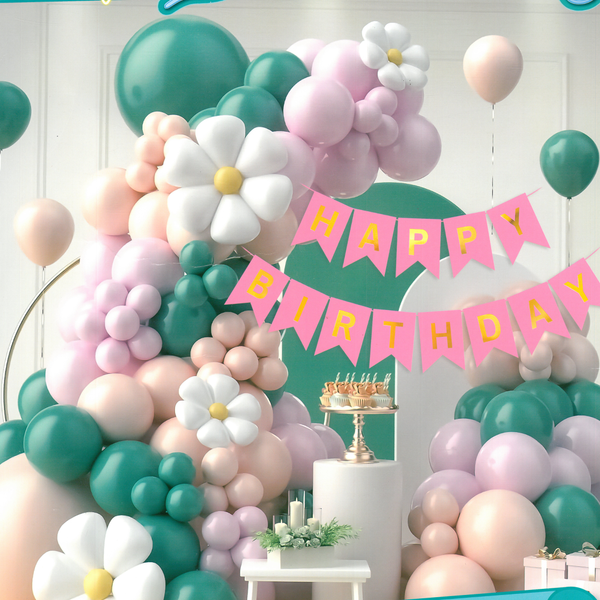 The Green Pink Theme – Party Hori Hay