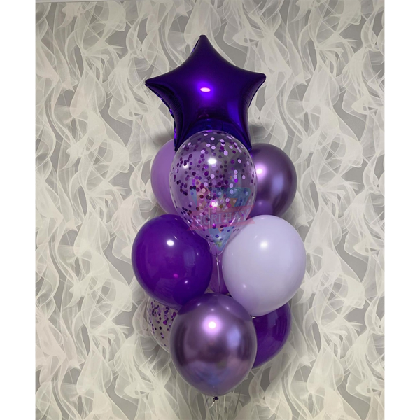 Purple Star Bouquet – Party Hori Hay