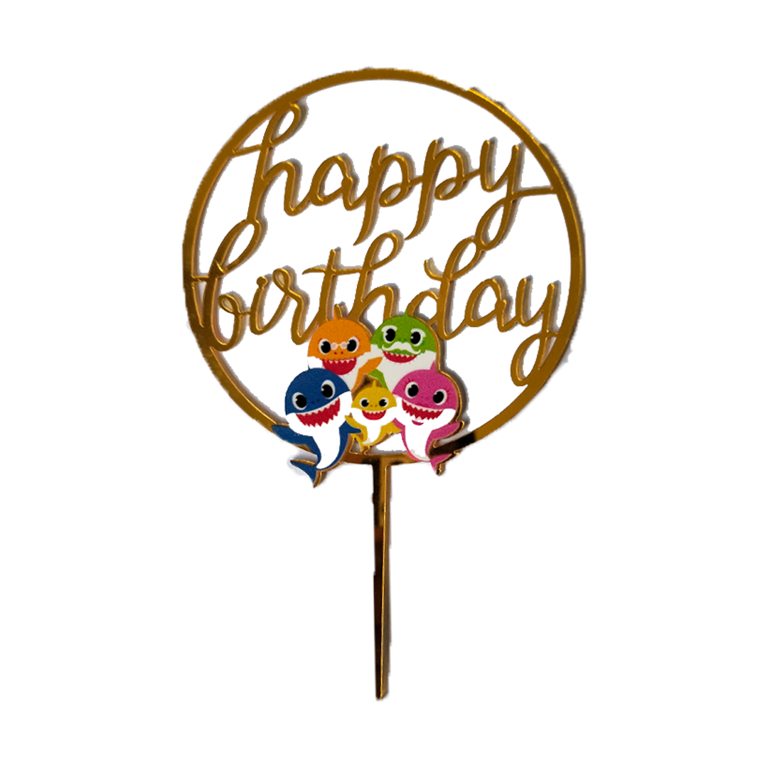 Baby Shark Cake Topper – Party Hori Hay