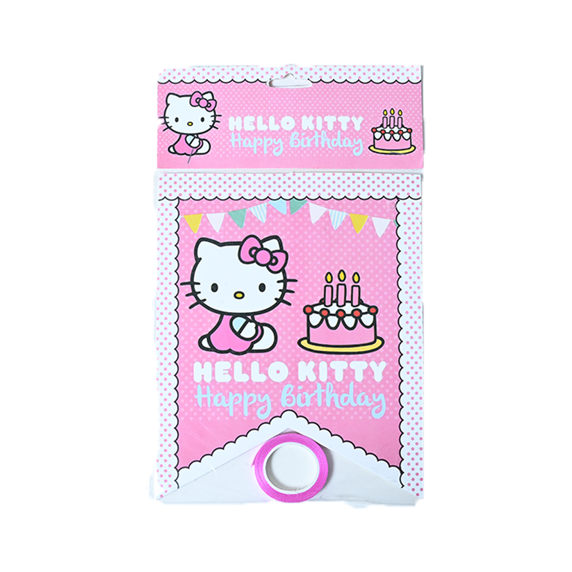 Hello Kitty Birthday Banner – Party Hori Hay