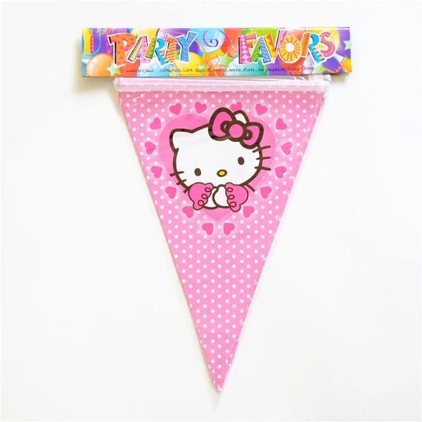 Hello Kitty Flag Banner – Party Hori Hay
